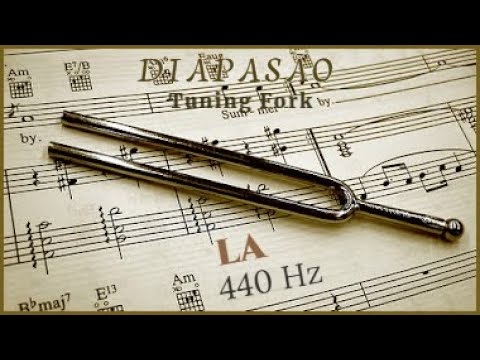 Afinação - Diapasão (nota A - Lá) - 440 Hz (440 Hz - Tuning Fork [A=440 ...