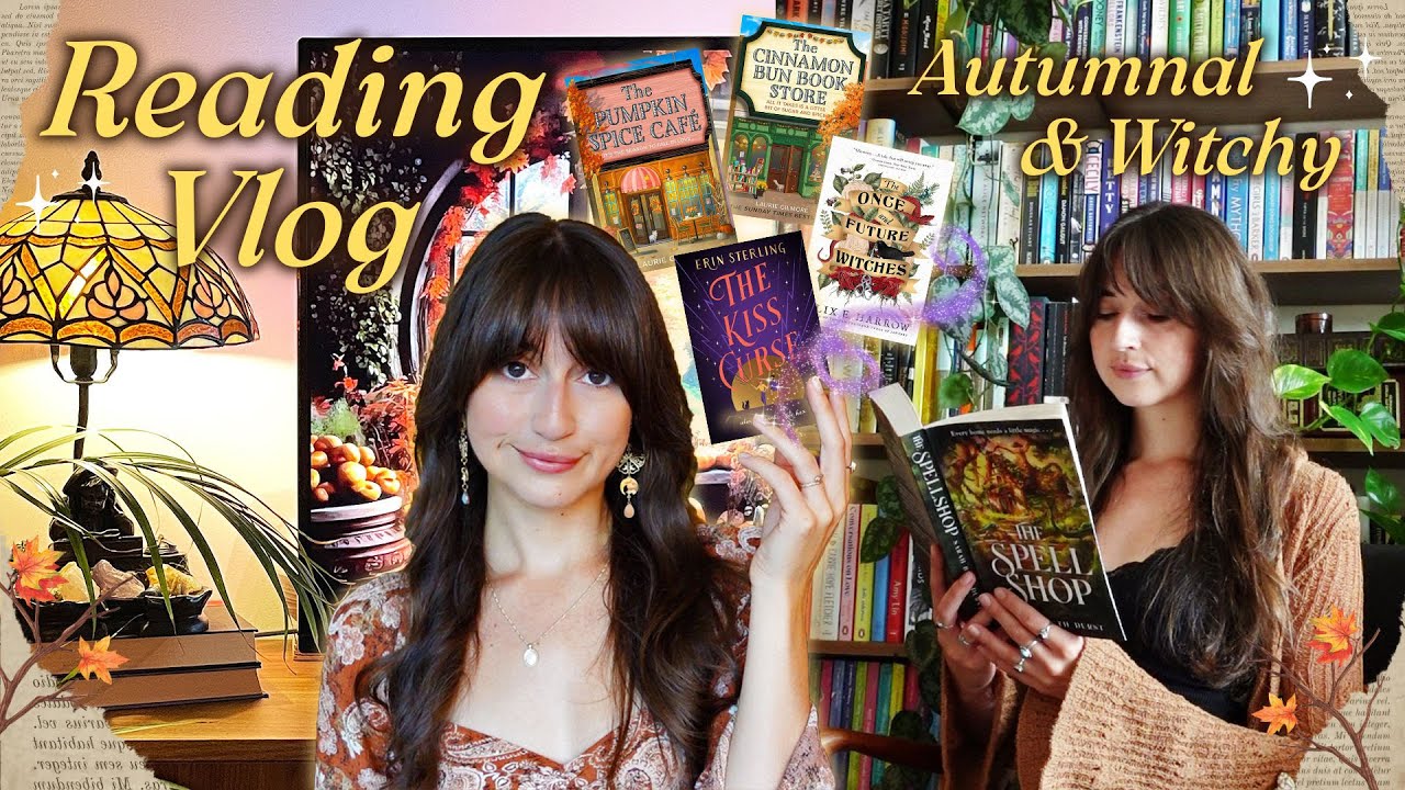 Reading Witchy & Autumnal Books for a week 🌜🔮🍂🕯️ Basically Britt - YouTube