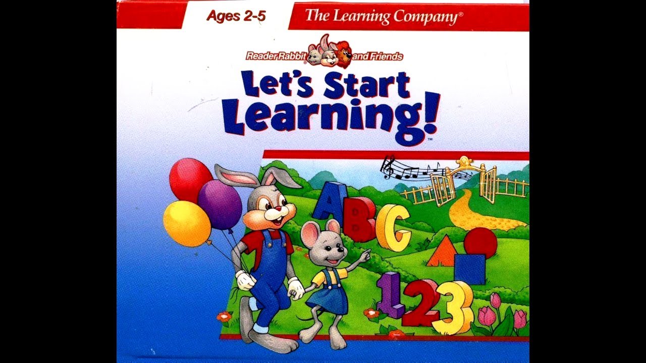 Reader Rabbit And Friends: Let's Start Learning (1996) [PC, Windows ...
