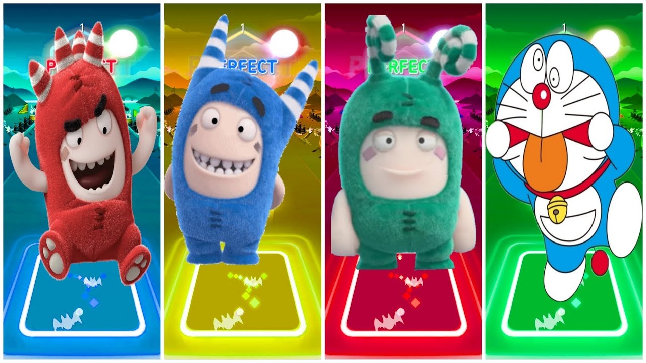who is best/ oddbods fuse 🆚 oddbods zee 🆚 oddbods Pogo 🆚 Doraemon 🎯🎯🎯 ...