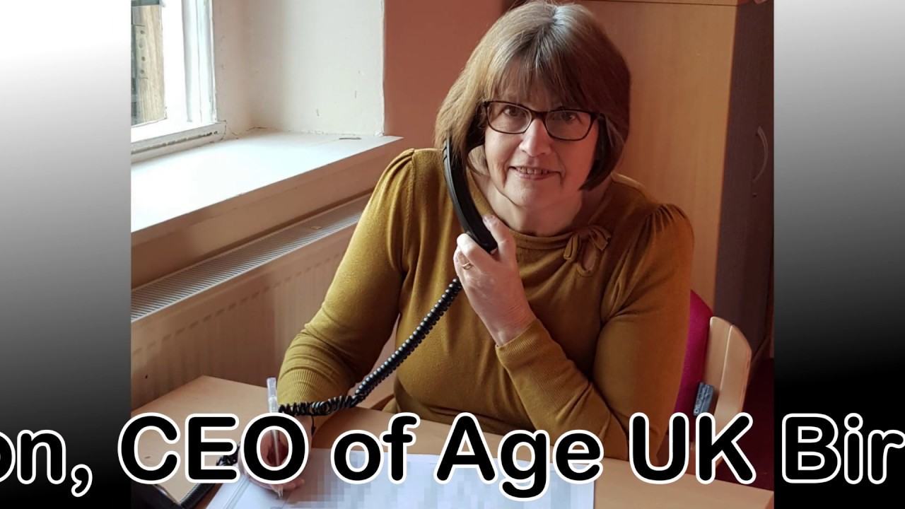 Alison (CEO of Age UK Birmingham & Age UK Sandwell) talks to Caroline ...