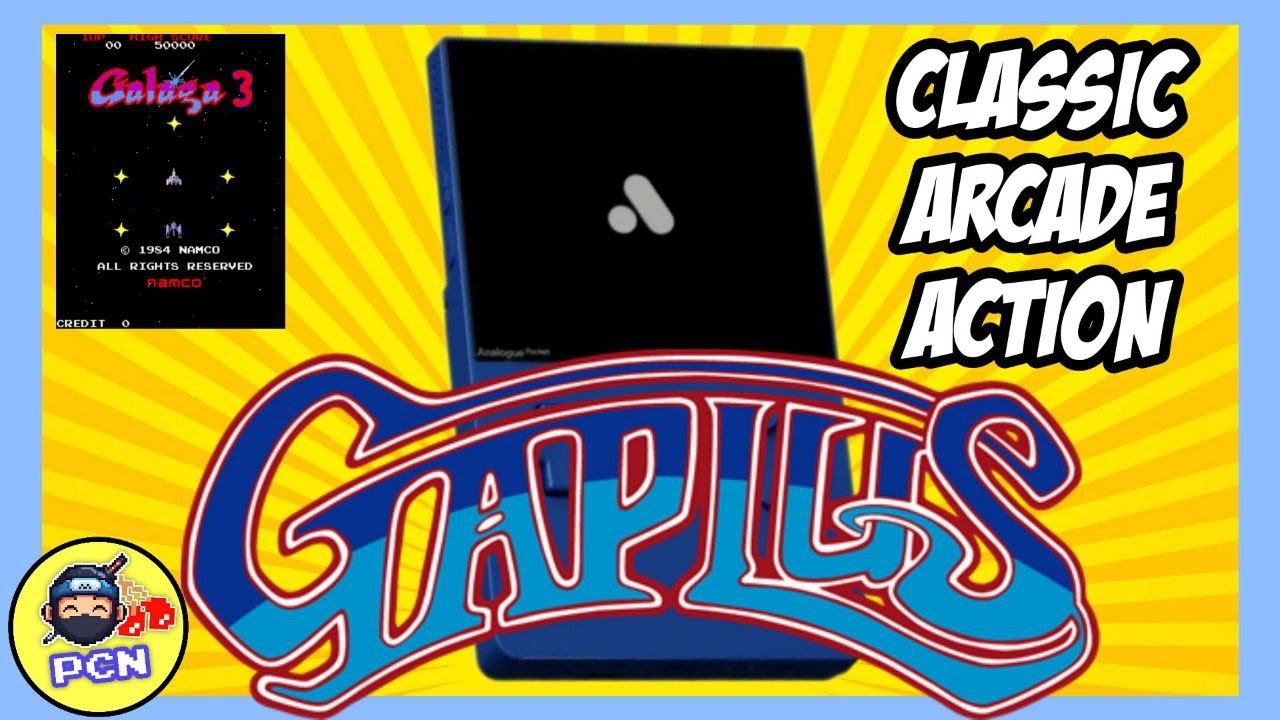New Core Release | GAPLUS/GALAGA 3 | Analogue Pocket - YouTube