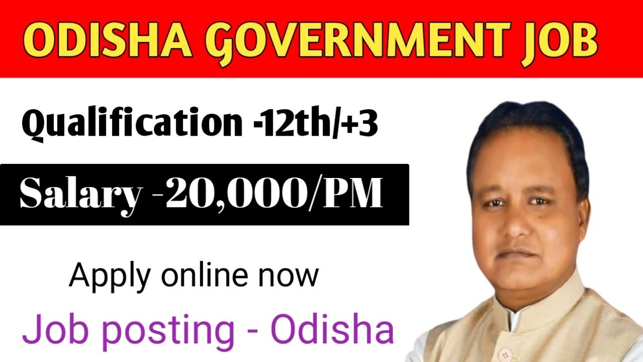 odisha government job vacancy 2025/odisha job/odisha block level govt ...