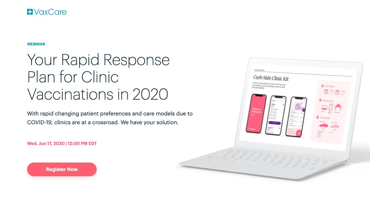 Rapid Response Plan For Clinic Vaccinations In 2020 | VaxCare webinar ...
