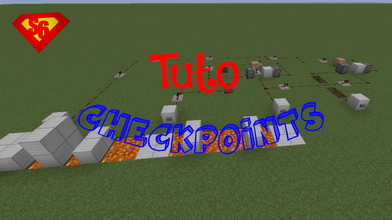 [Tuto] Checkpoints | MINECRAFT (Superman6) - YouTube