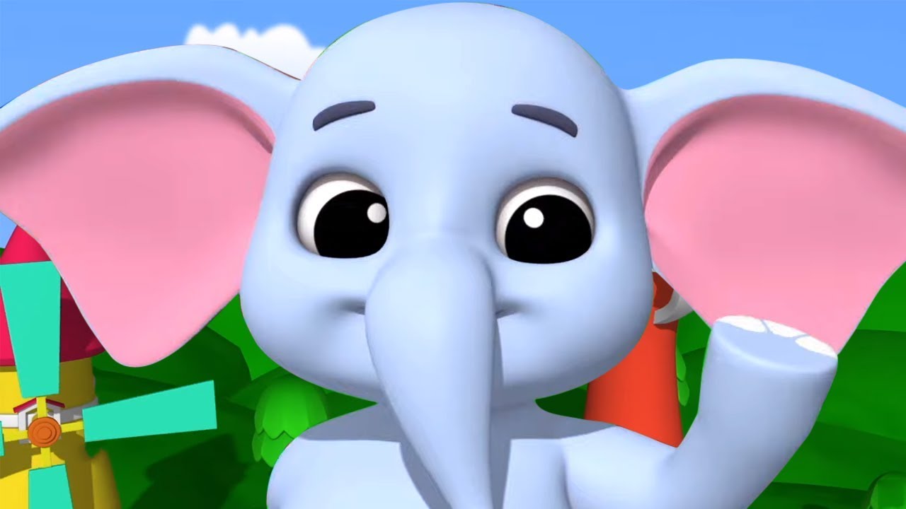 Hathi Dada | Nursery Rhymes In Hindi | Hindi Poems | हाथी दादा | Baby ...