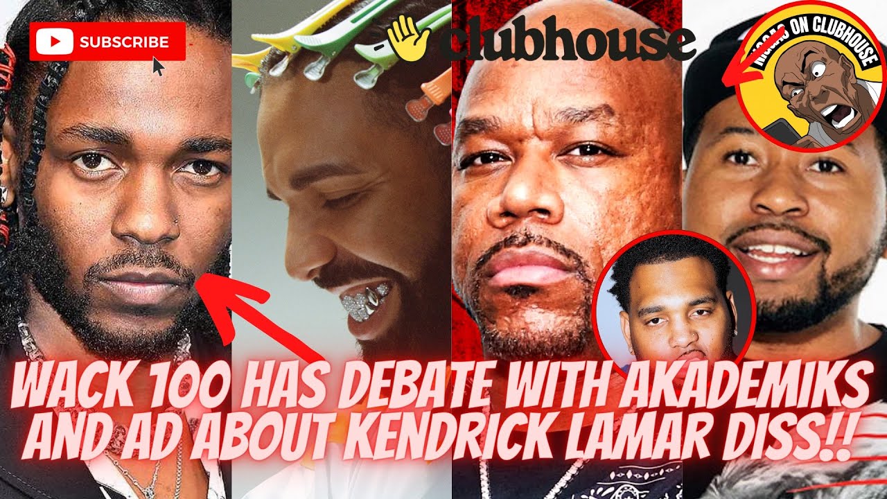 Wack 100 Debates Kendrick Lamar Diss Track with Akademiks & Compton AD‼ ...