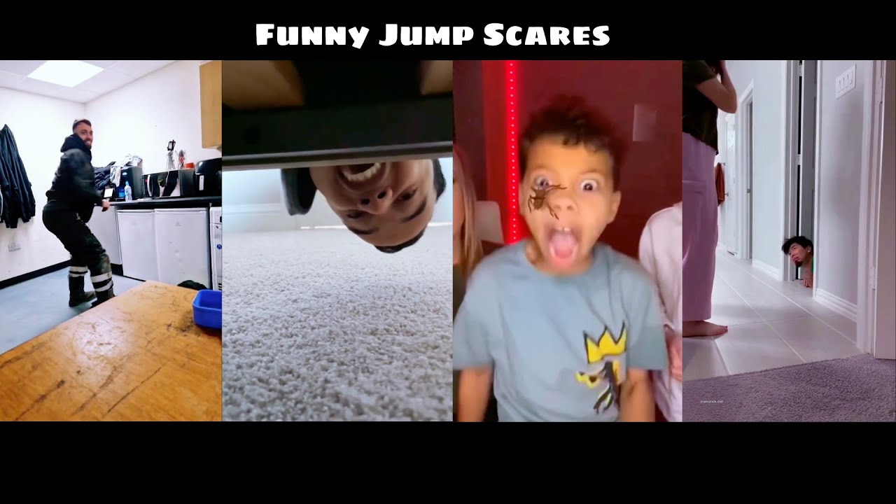 Laugh Out Loud with These Hilarious Jump-Scare Moments! 😆 - YouTube