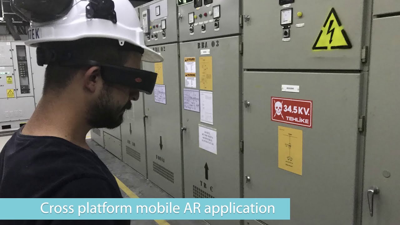 Augmented Reality Solution in Energy Sector - AR Produkt - YouTube