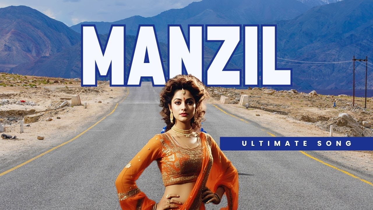 Manzil Song AI Remix-LYRICS Only | love Dance Track 2025 | AI-Generated Hindi Song with EDM ...
