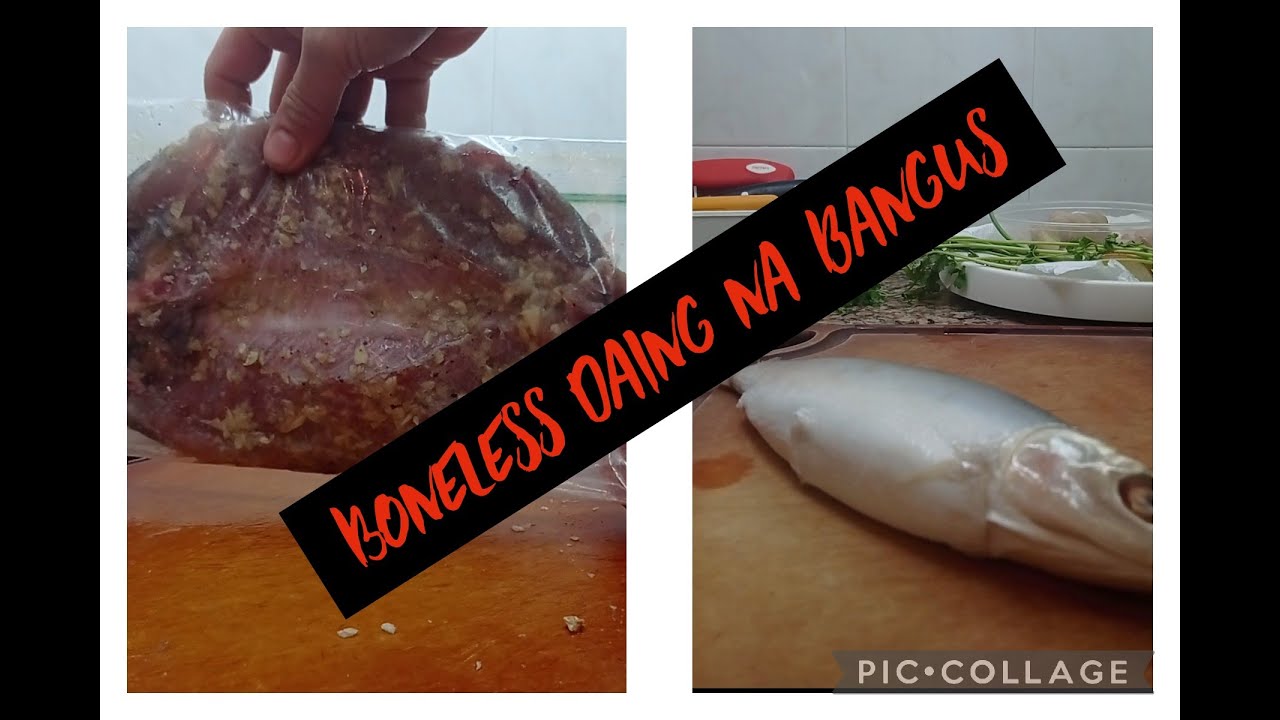 Boneless Daing na Bangus - YouTube