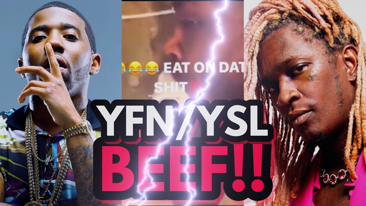 YOUNG THUG YSL MEMBER CAUGHT BY YFN LUCCI CREW IN JAIL MADE HIM EAT ...