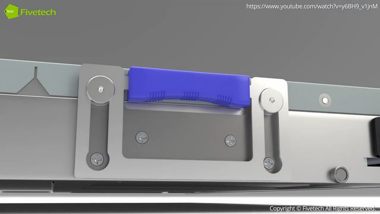 Fivetech–Spring Lock Handle For AI Server - YouTube