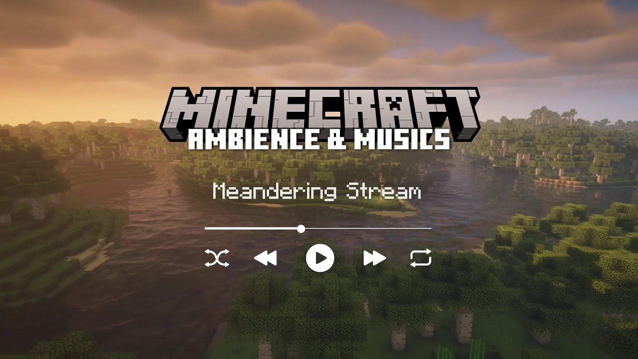 Meandering Stream | Calm Minecraft Music | C418 | Relaxing Music ...