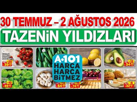A101 TAZENİN YILDIZLARI KATALOĞU ✅ 2 AĞUSTOS 2026 TARİHİNE KADAR GEÇERLİ | RESMİ KATALOG