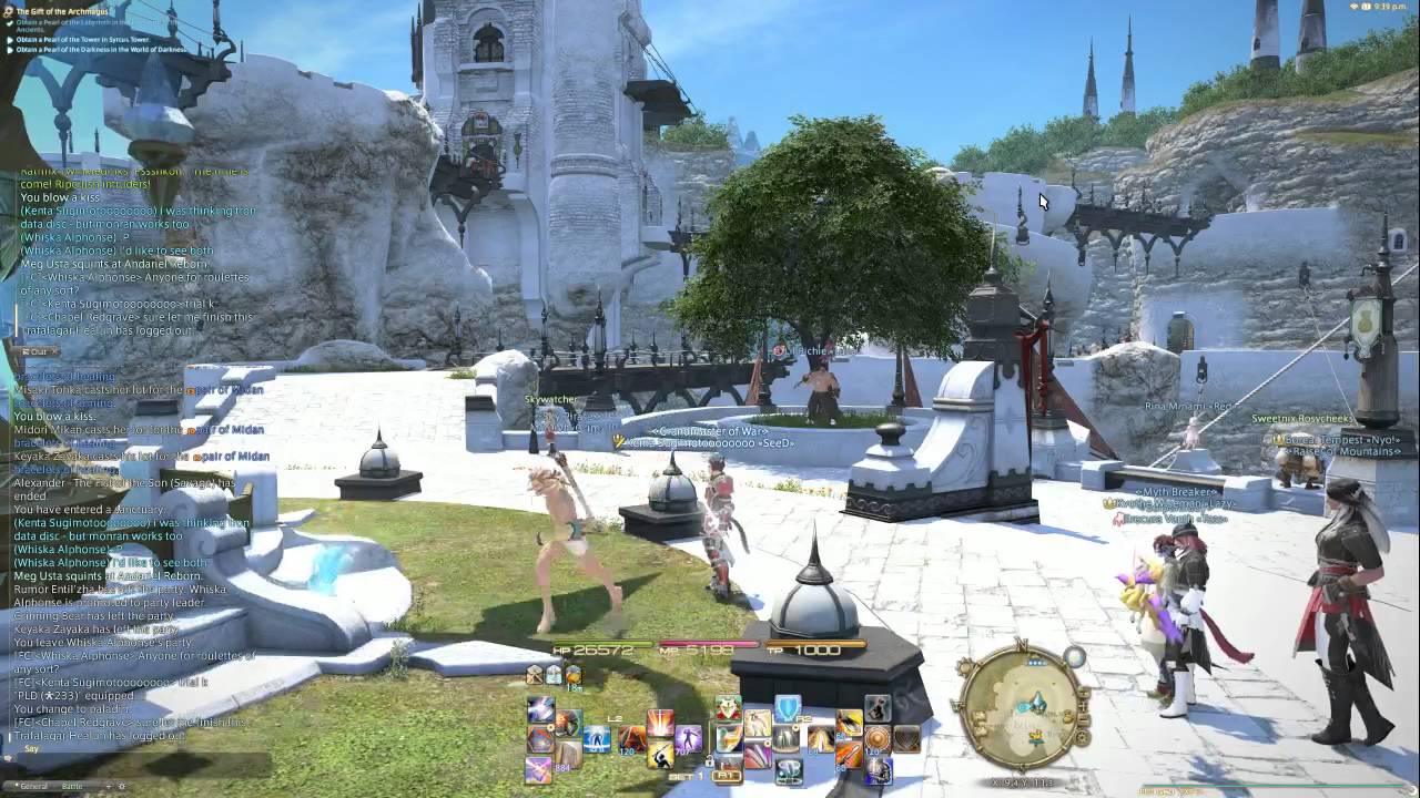 [FFXIV] 2016/8/24 FFXIV raid things - YouTube