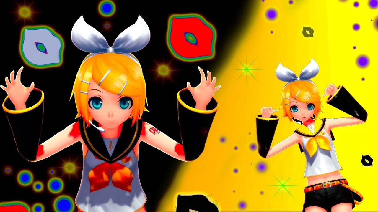 MMD hologram ready rin kagamine ロキ ROKI 2018 - YouTube
