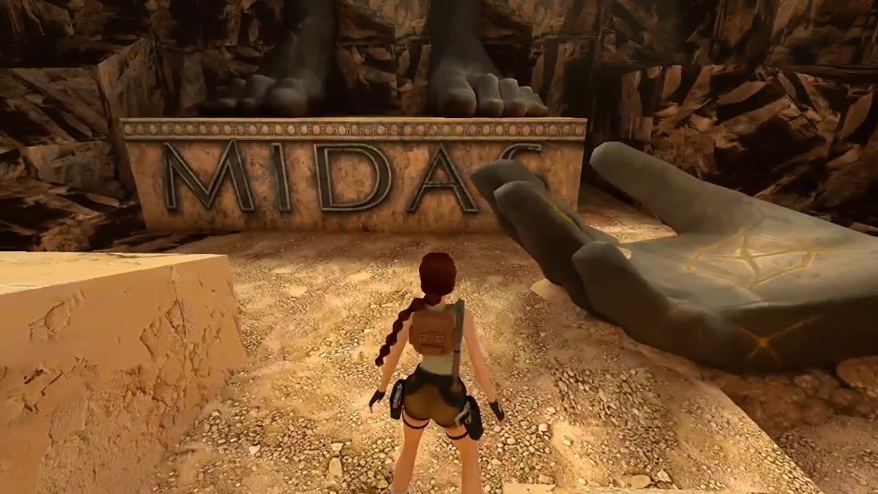 Tomb Raider 1 Remastered Part 08 - Der Palast des Midas - YouTube