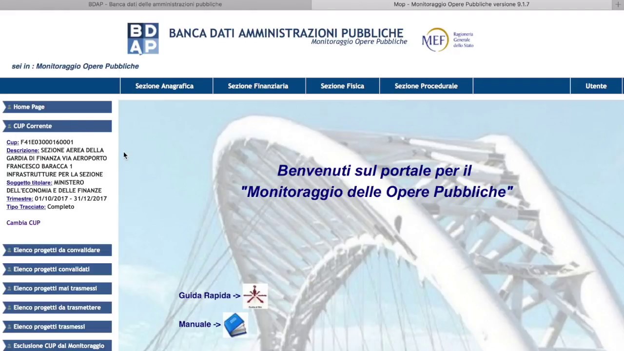 Tutorial n.1: Inserimento dati Spazi finanziari 2017 – monitoraggio ...