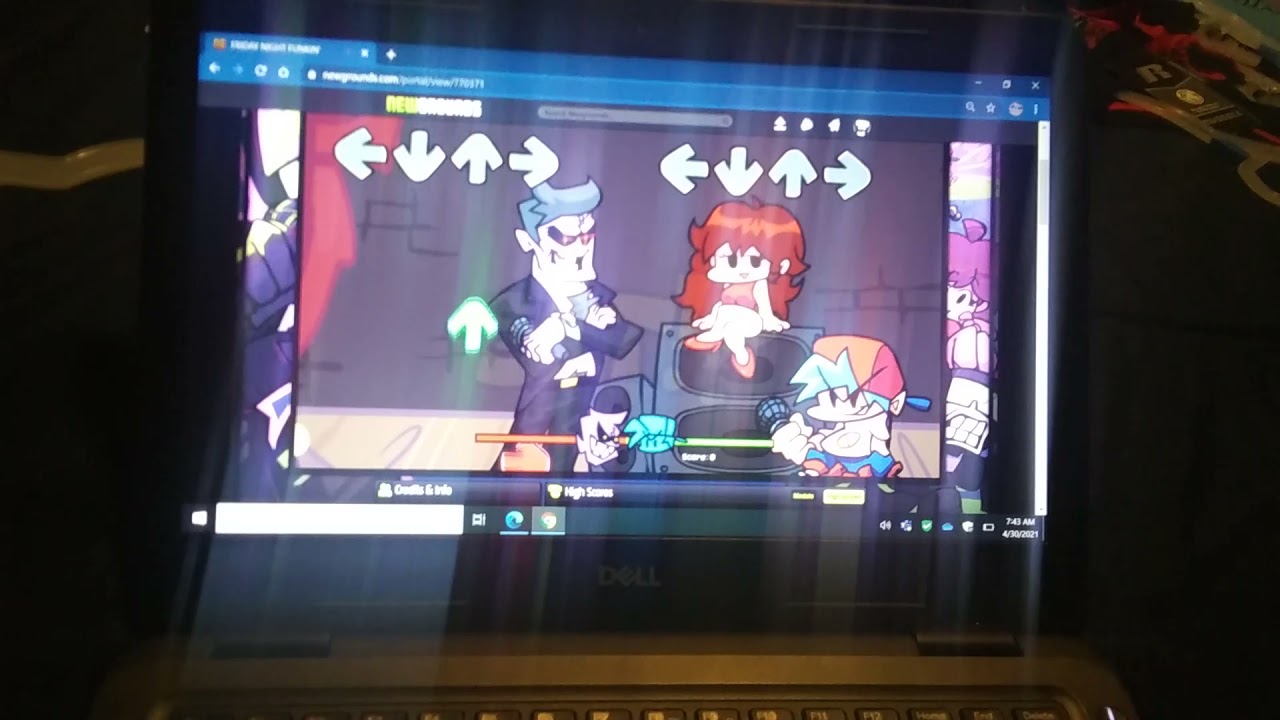 weird fnf glitch (low quality) - YouTube