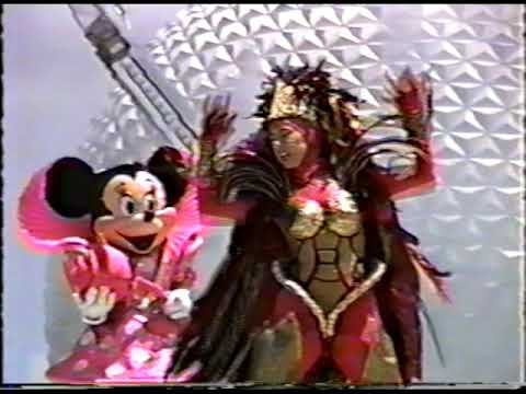 1994 Disney Splashtacular Fountain Show At Epcot - YouTube