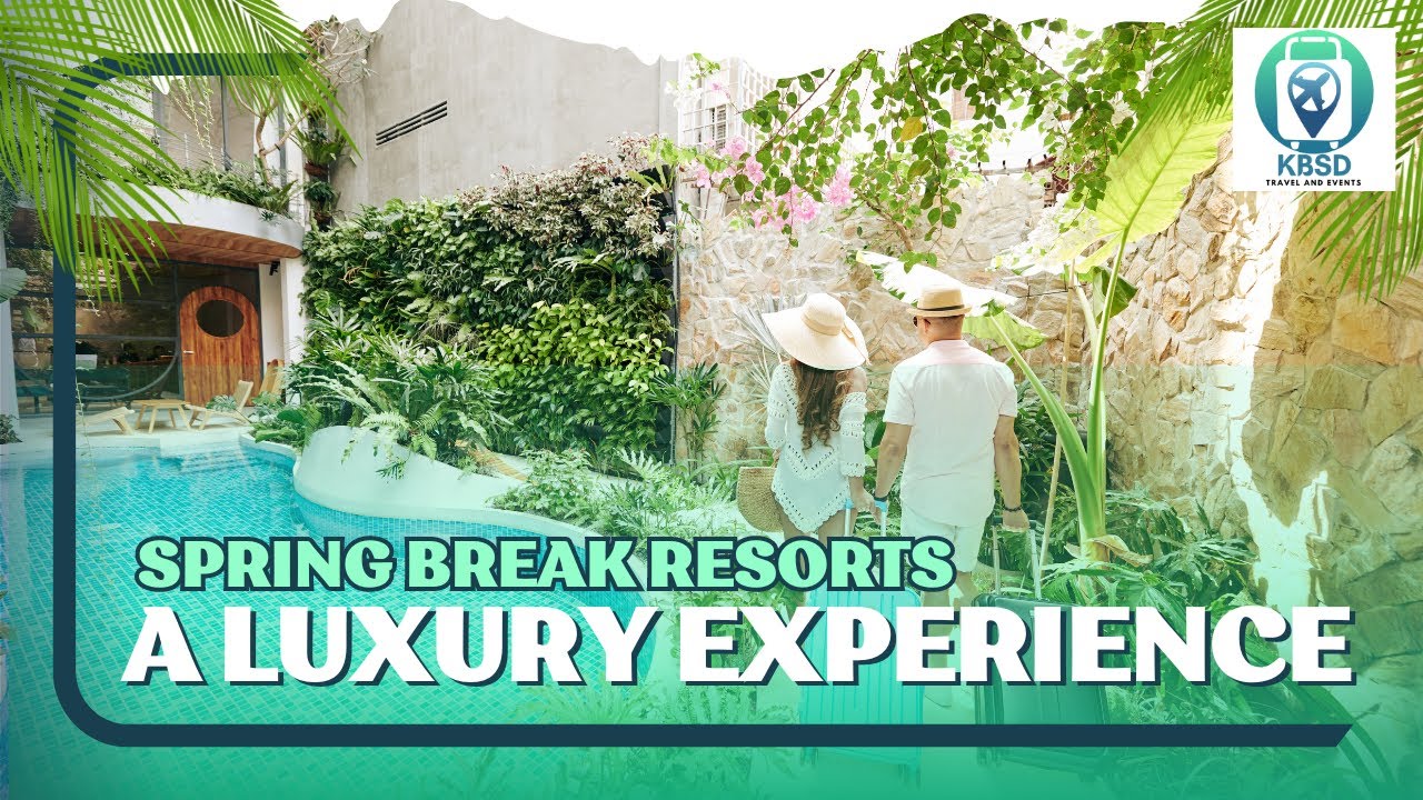 Who said Spring Break can't be all about luxury and relaxation? 😌🌴 ...