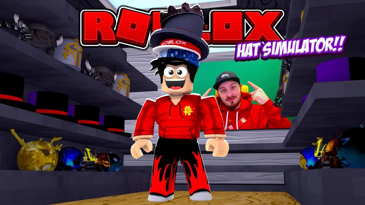 ROBLOX - I LOVE HATS = HAT SIMULATOR!!! - YouTube
