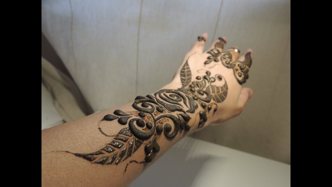 Khaleeji henna 8 - YouTube