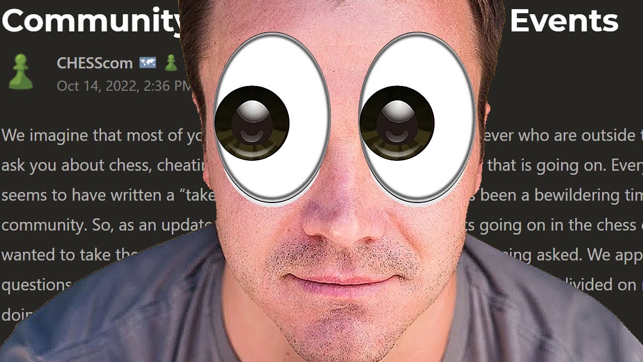 Chess.com Does A Weird Update About Cheating - YouTube
