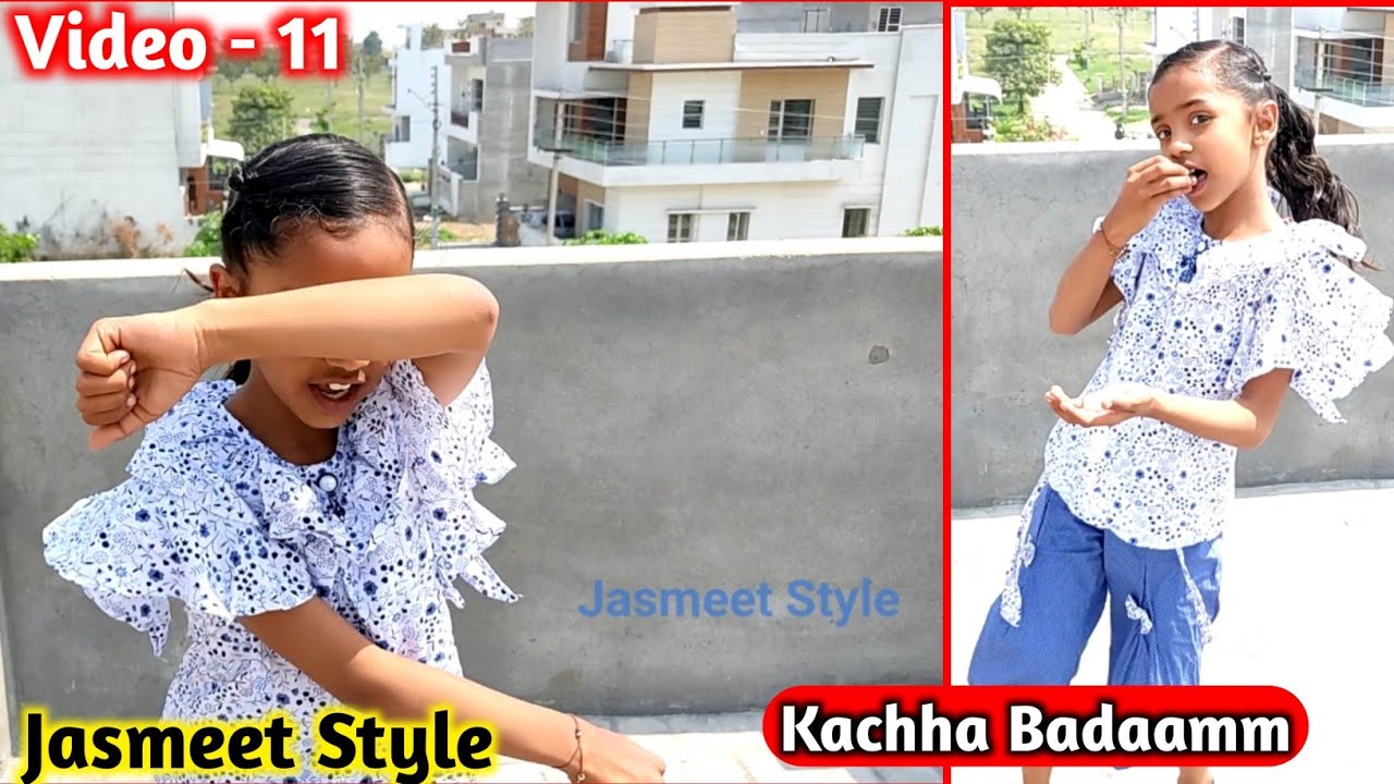 Kids Dance, Kacha Badam Song , Dance Jasmeet Style - YouTube