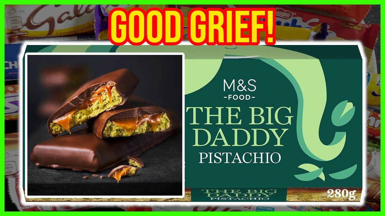 The Ultimate Pistachio Chocolate Bar? M&S The Big Daddy Pistachio ...