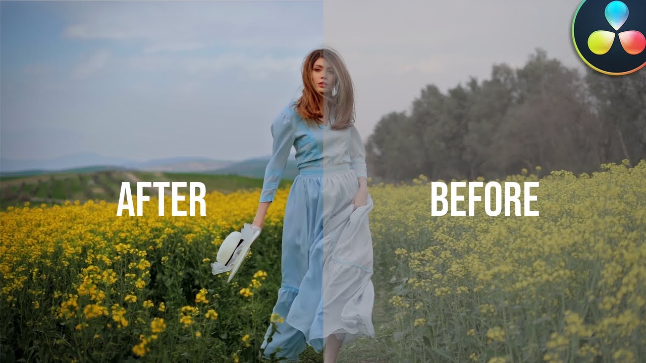 Davinci Resolve Color Grading Tutorial | Cinematic Color Grading ...