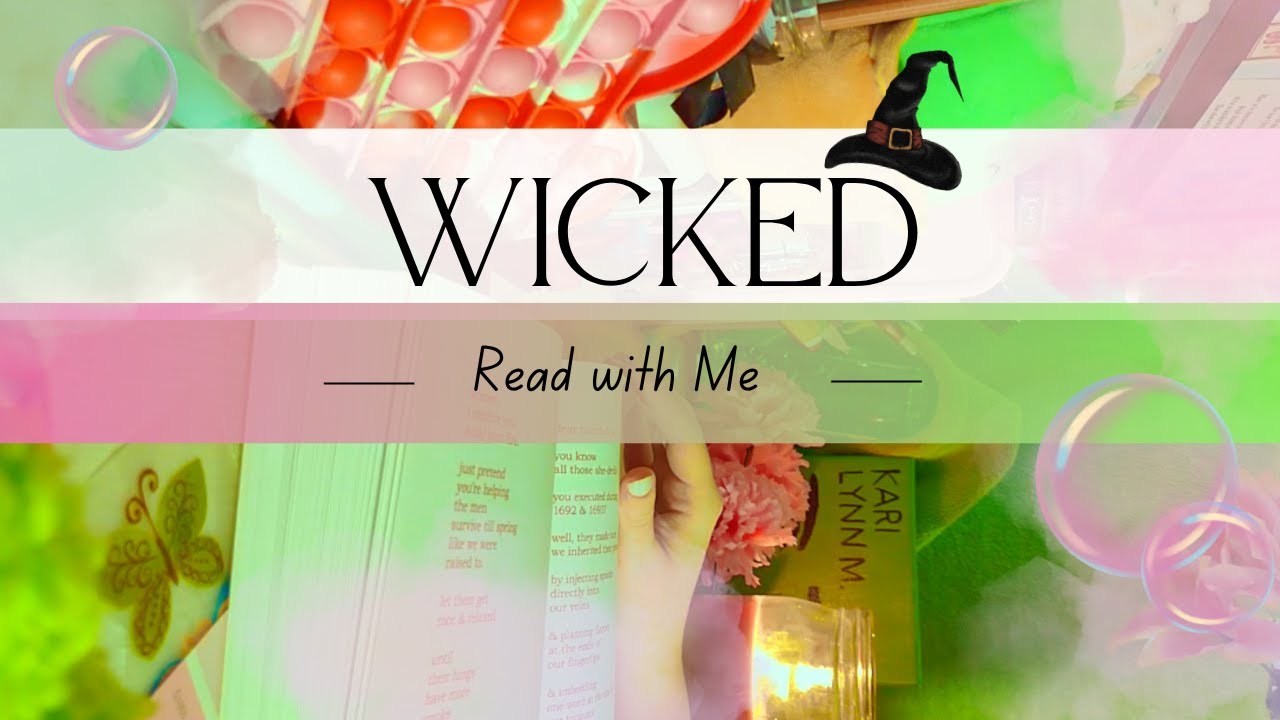 Wicked-Themed Read/Study with Me | Musical Ambience with Pink & Green ...