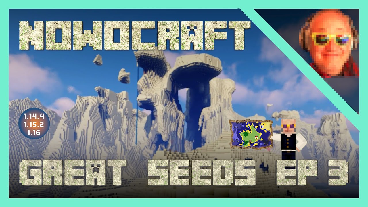 Minecraft TOP SEEDS- EP 03 - AMPLIFIED! - Best Seed Java 1.14 - 1.15 ...