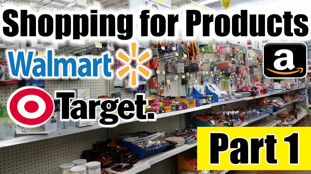 Shopping for Products at Walmart and Target Part 1 Amazon FBA - YouTube