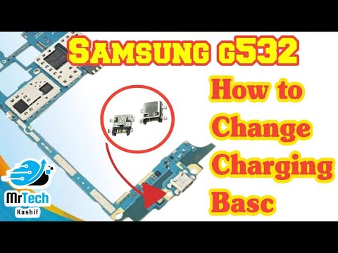 how to change charging base Samsung G532 | Samsung g532 ki charging ...