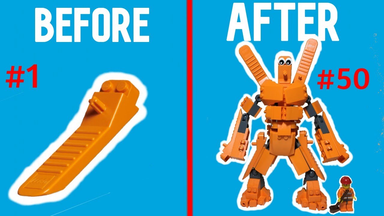 50 Ways to use LEGO brick separators! #lego #viralvideos #fun # ...