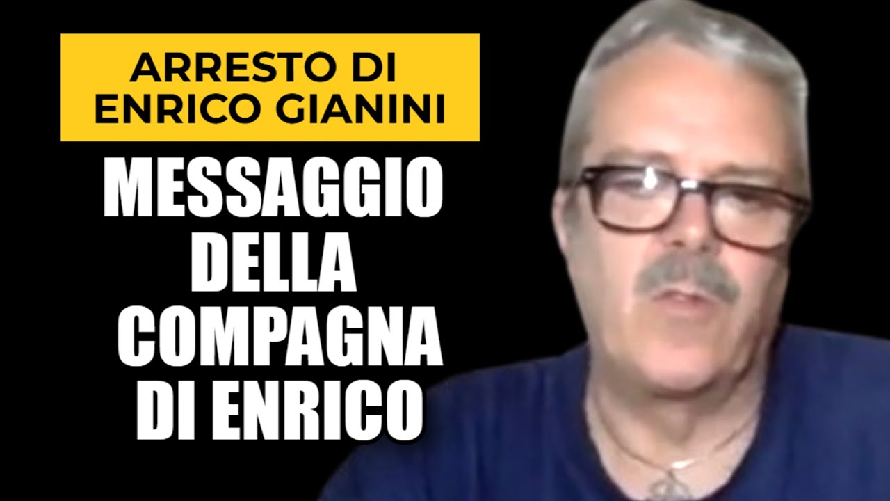 MESSAGGIO DELLA COMPAGNA DI ENRICO GIANINI - 03.03.25 - YouTube