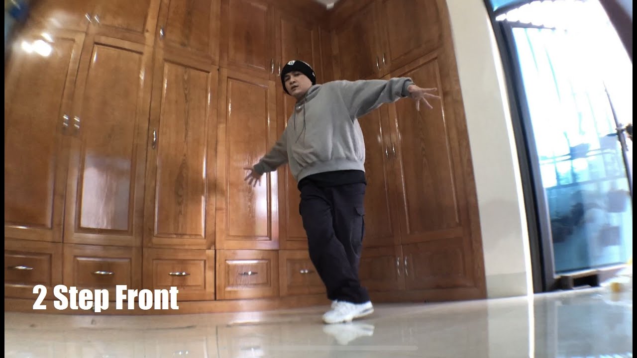 Hướng dẫn cơ bản Breaking - Top Rock - 2 Step (Front Step) - Học nhảy online - Breaking Tutorial ...