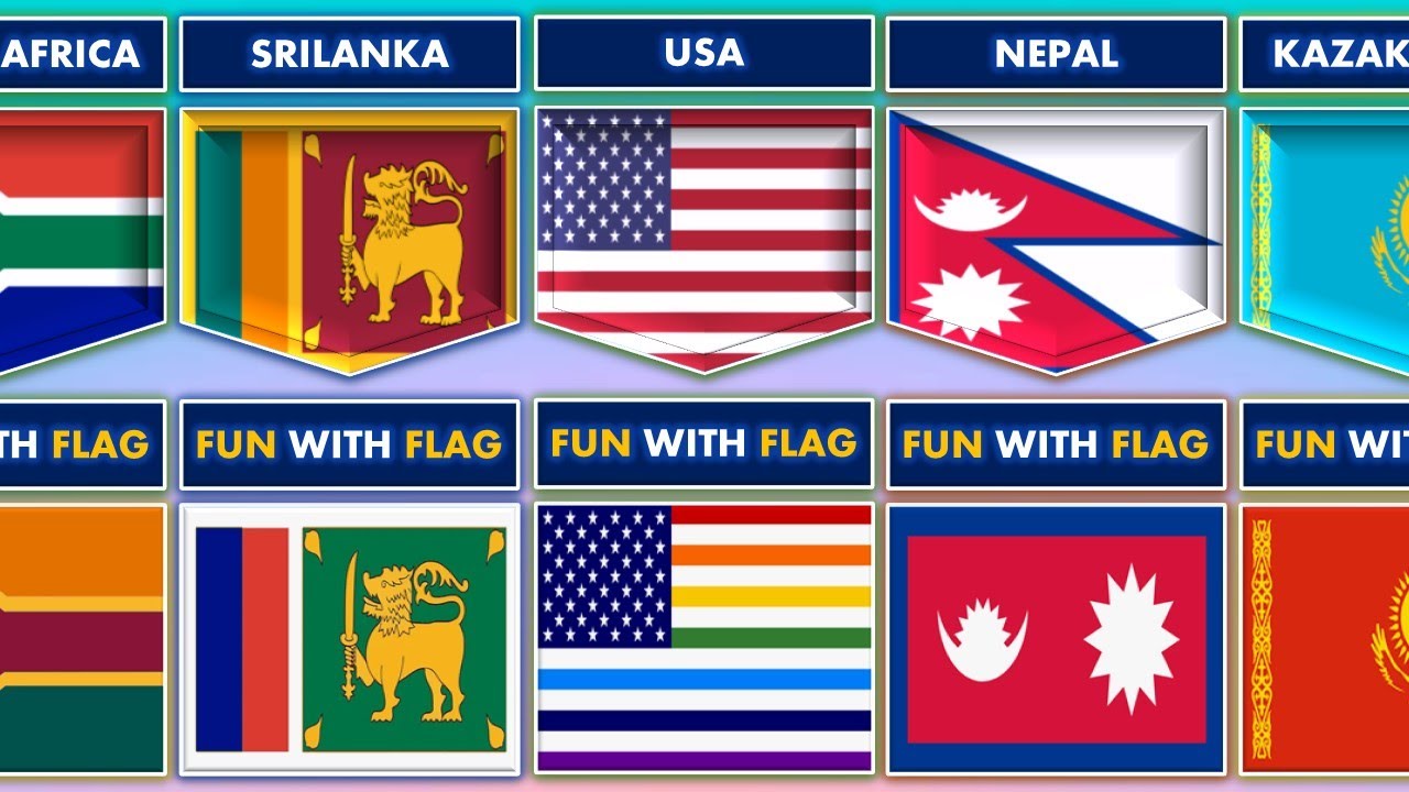 Fun with Flags: Lets Change The Colour Of Your Country Flag - YouTube