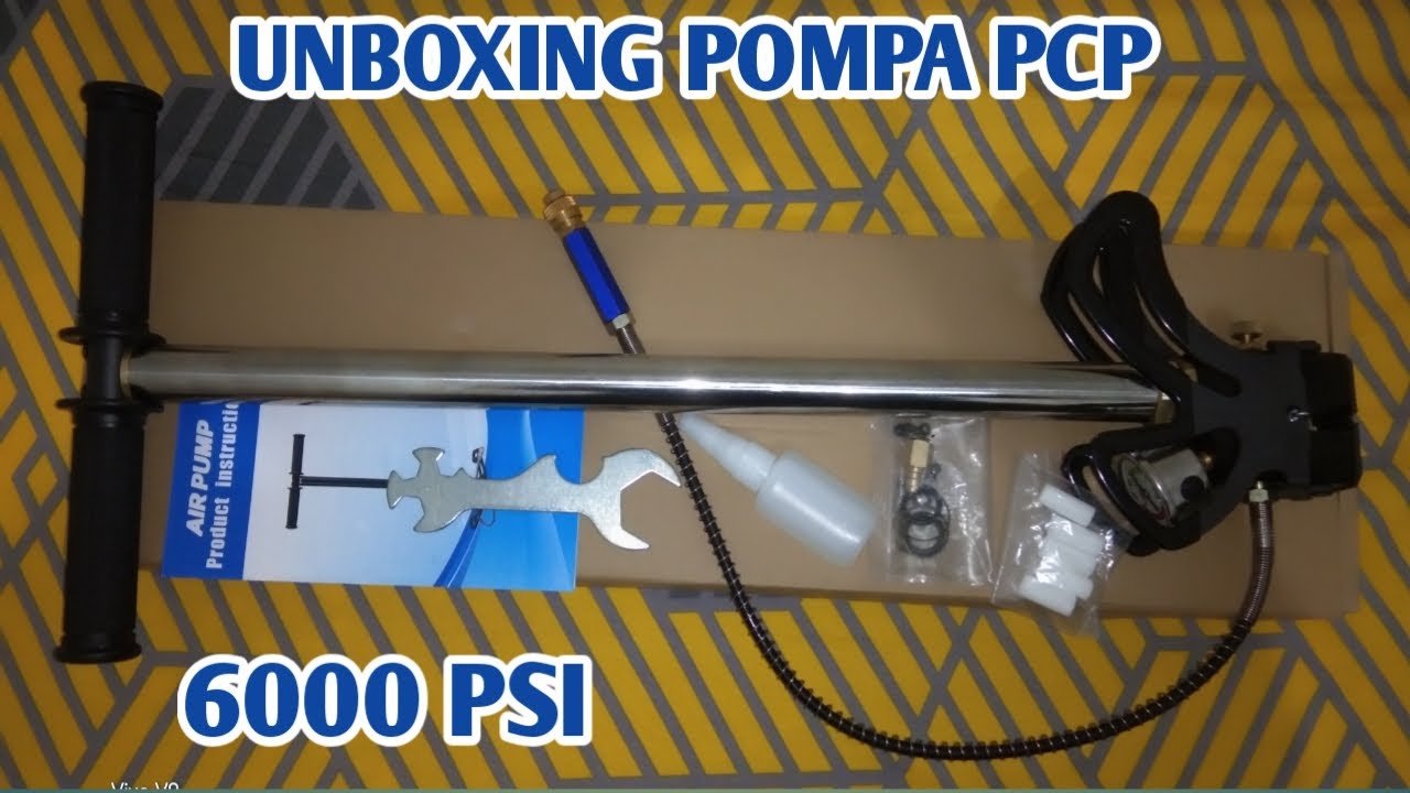 UNBOXING POMPA PCP 6000 PSI - YouTube
