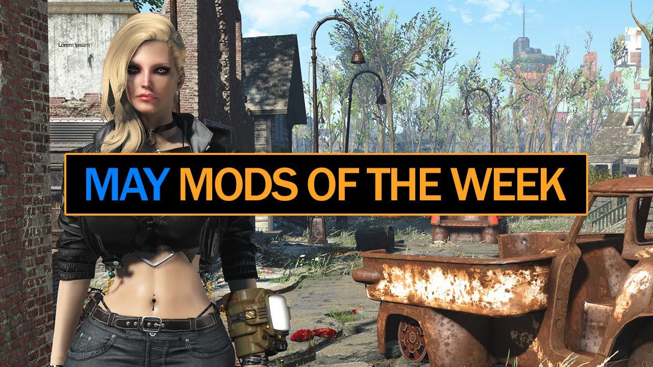 Big Gun and Home for Fallout 4 - May Mods Of The Week 4K - YouTube
