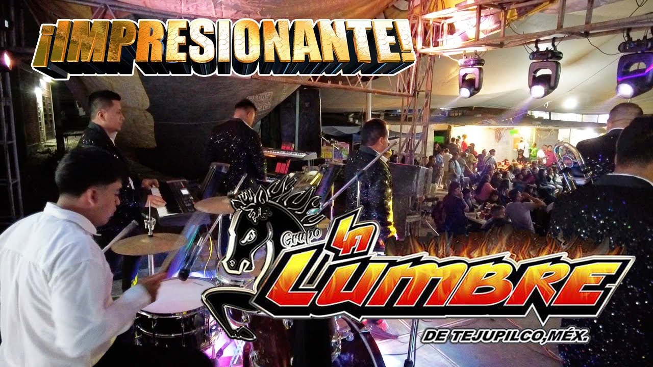 Mix de quebraditas para bailar / Grupo La Lumbre en vivo - YouTube