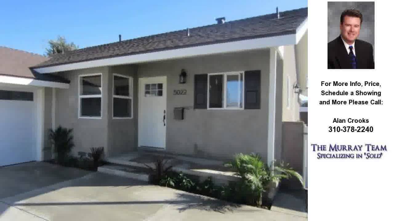 5022 Beran Street, Torrance, CA Presented by Alan Crooks. - YouTube