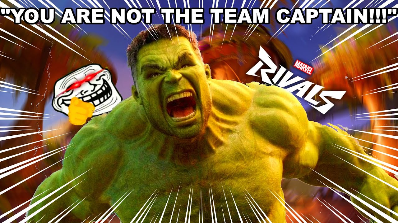 Forcing my Teammates to Call me Team Captain - Marvel Rivals Trolling ...