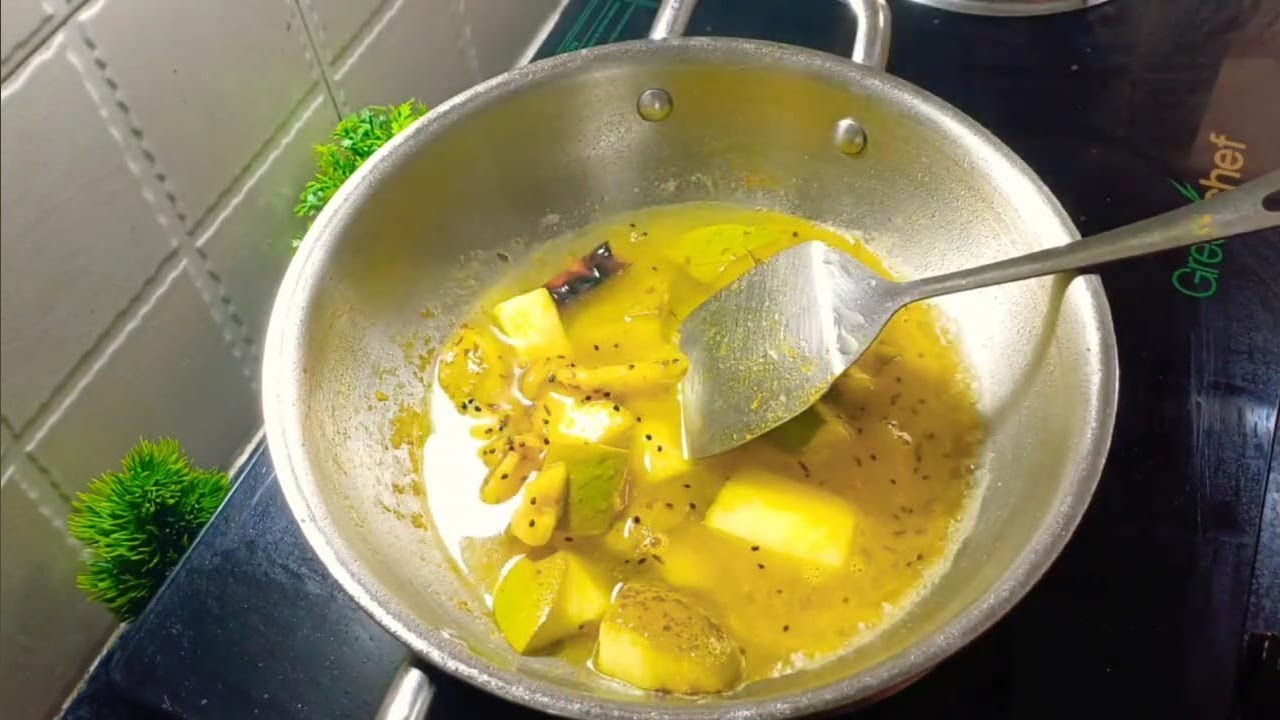 Kacha Aamer Chutney Recipe | Mango Chutney | Easy Bengali Light Green ...