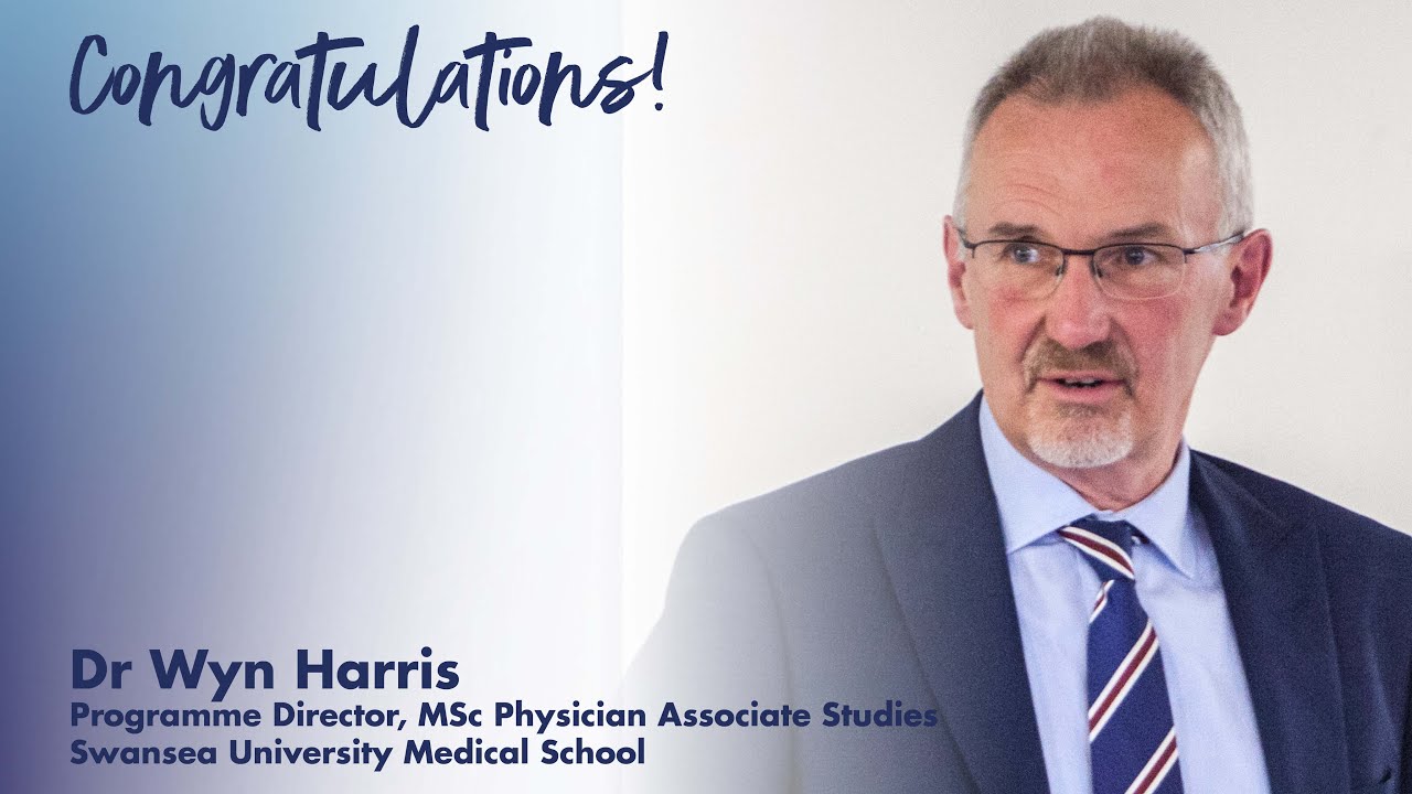 Congratulations from Dr Wyn Harris - YouTube