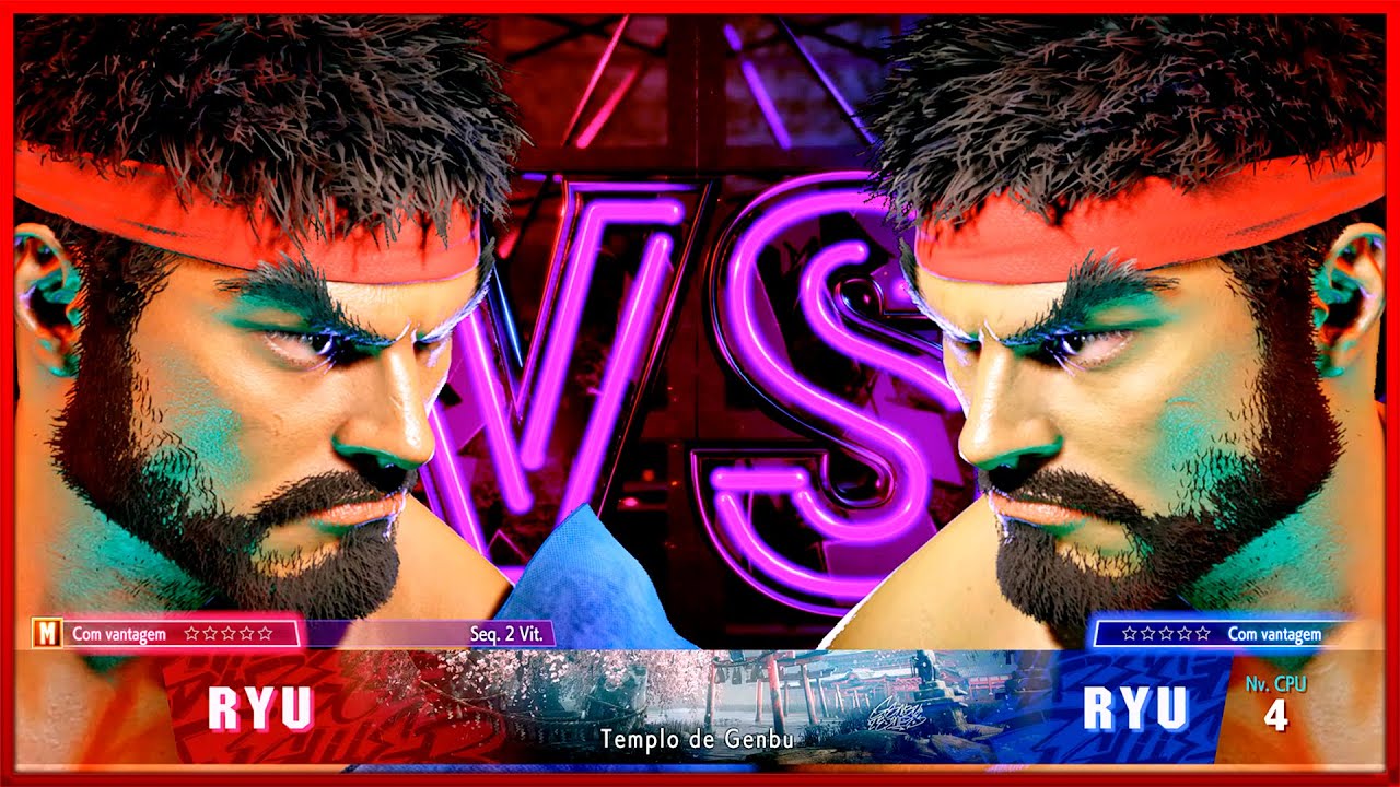 Street Fighter 6 - Ryu VS Ryu | PS5 4K - YouTube