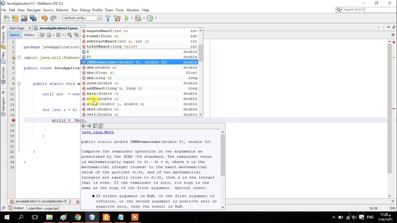 Initializing arrays with random values - YouTube