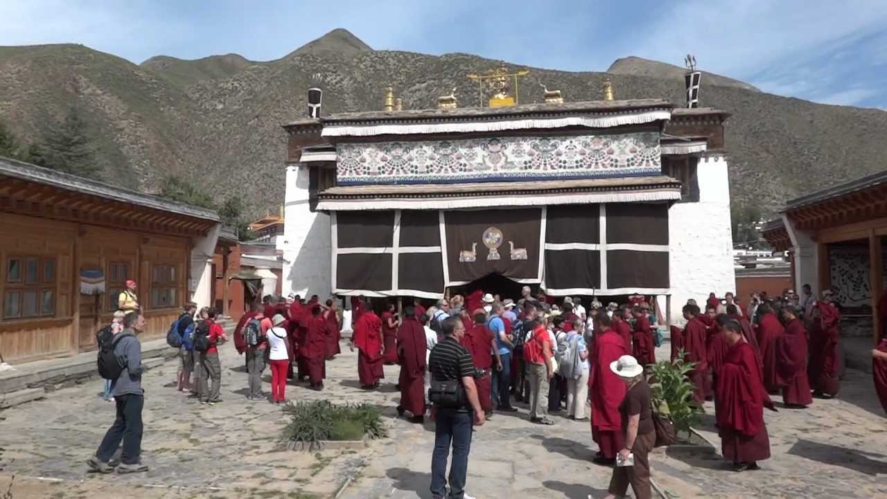 Xiahe- Labrang Monastery Gandan Shaydrup Dargay Tashi Gyaysu Khyilway ...